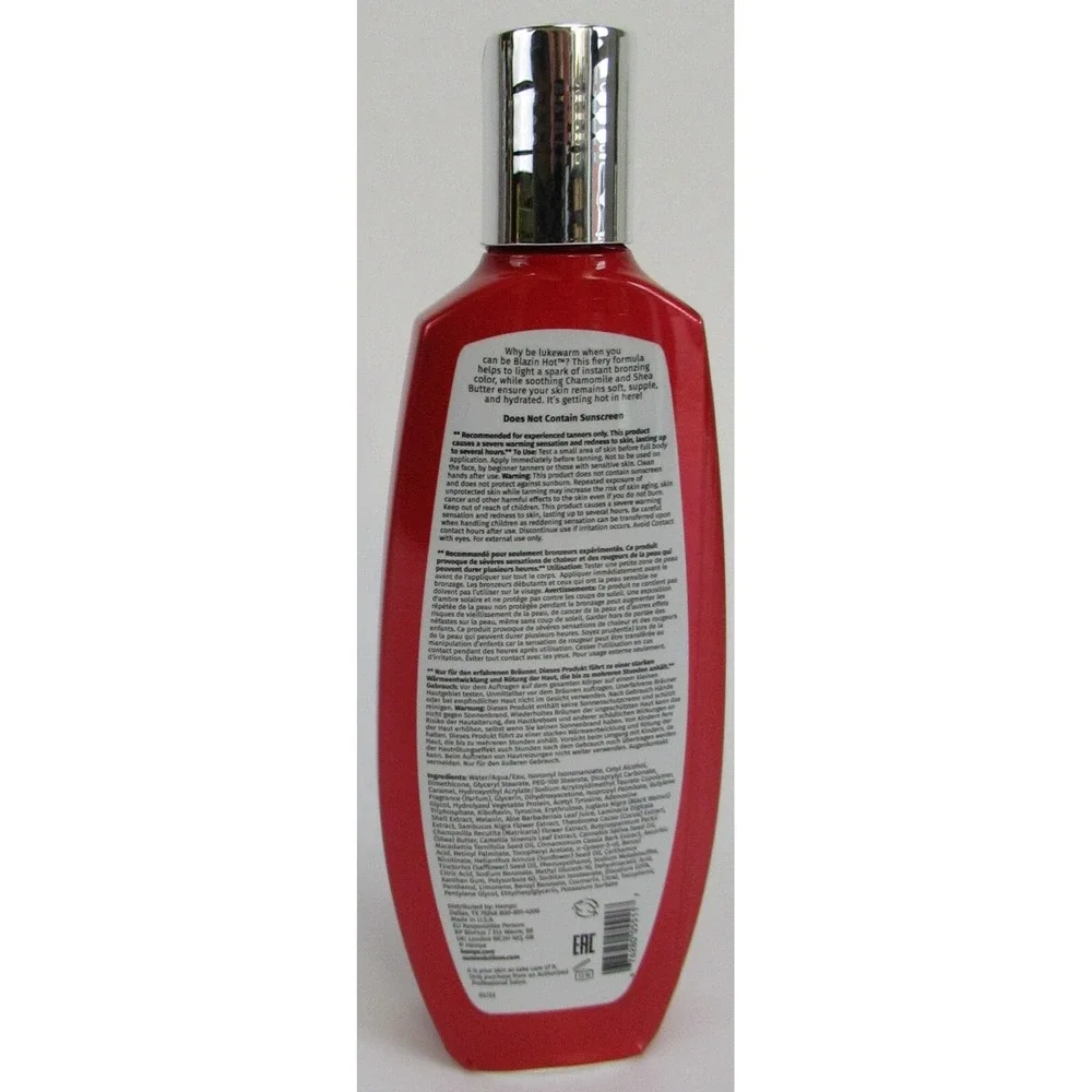 Hempz | Bath & Body | Hempz Blazin Hot Bronzer Tanning Lotion 85 Fl Oz ...